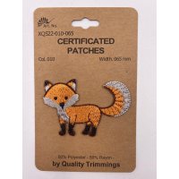 Applikation Aufnäher Patches Fuchs - 2.99 € → Kurzwaren slantastoffe.de